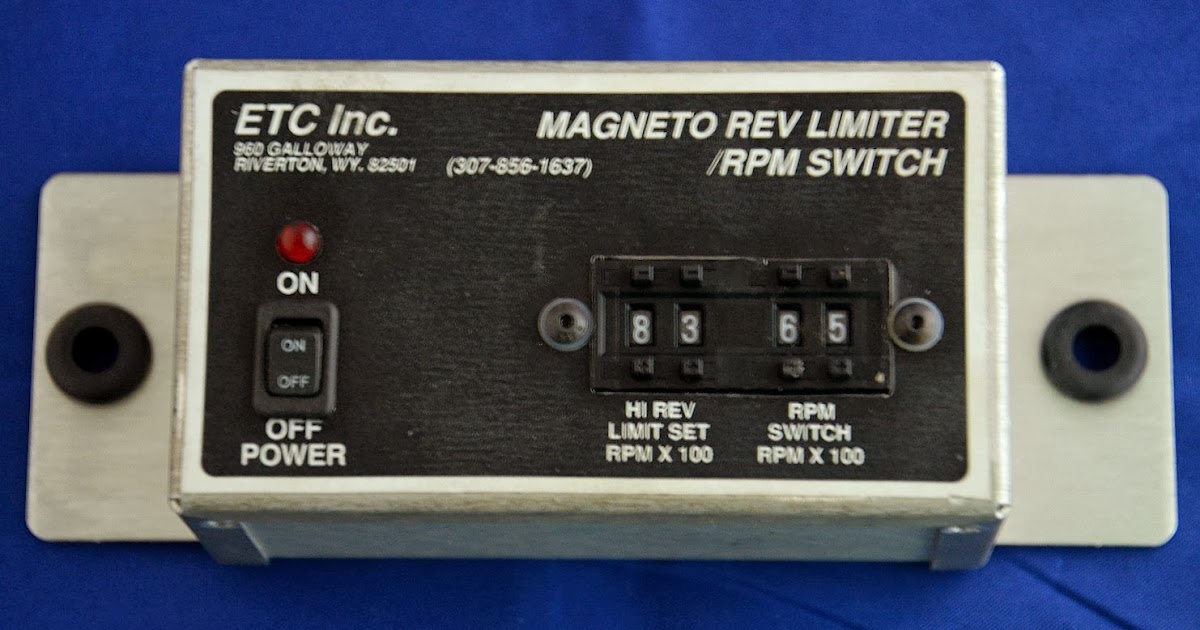 ETC Rev Limiters: High-Range Rev Limiter with RPM Switch