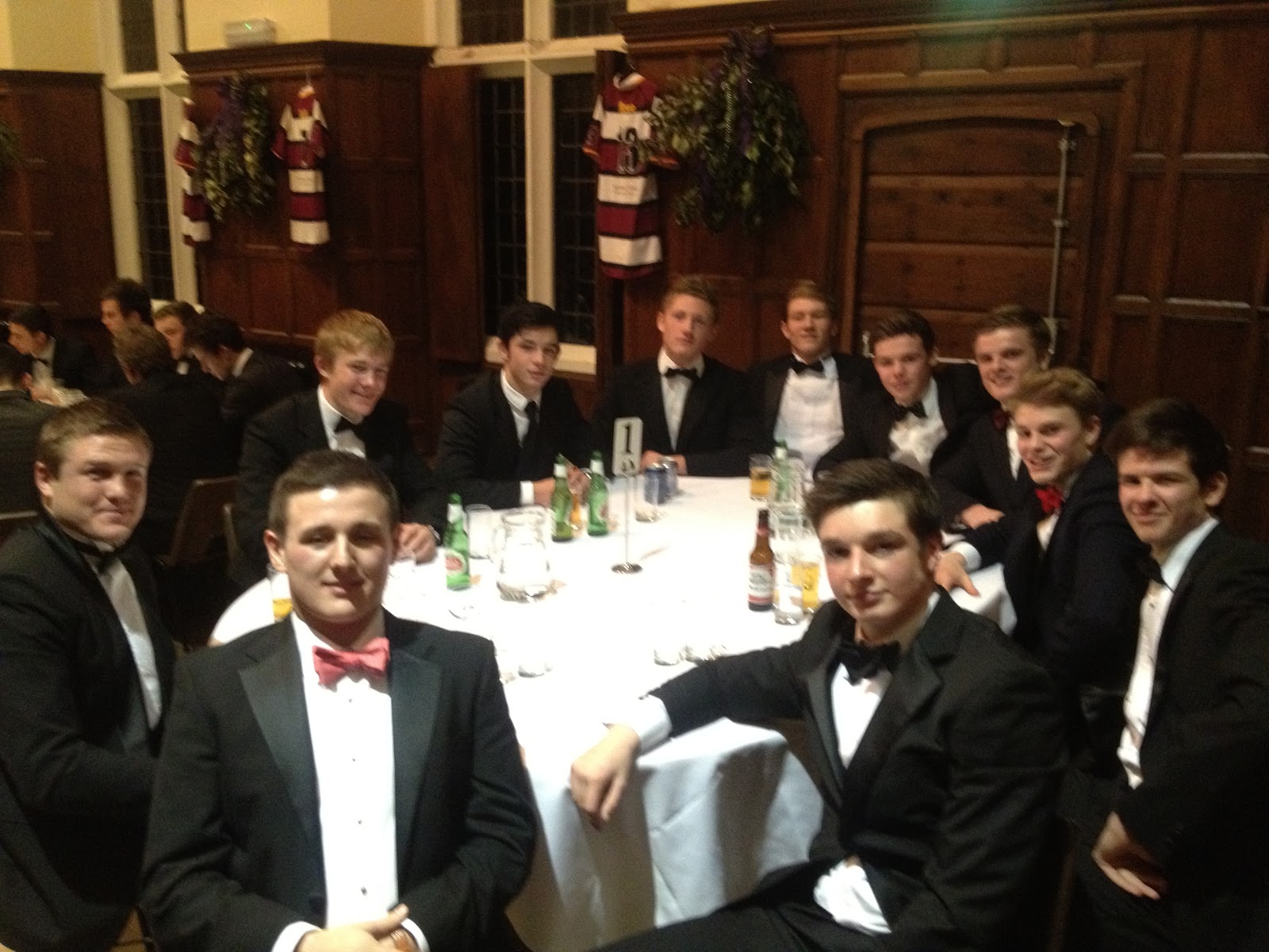 College House Blog: Rugby Dinner honours achievement.