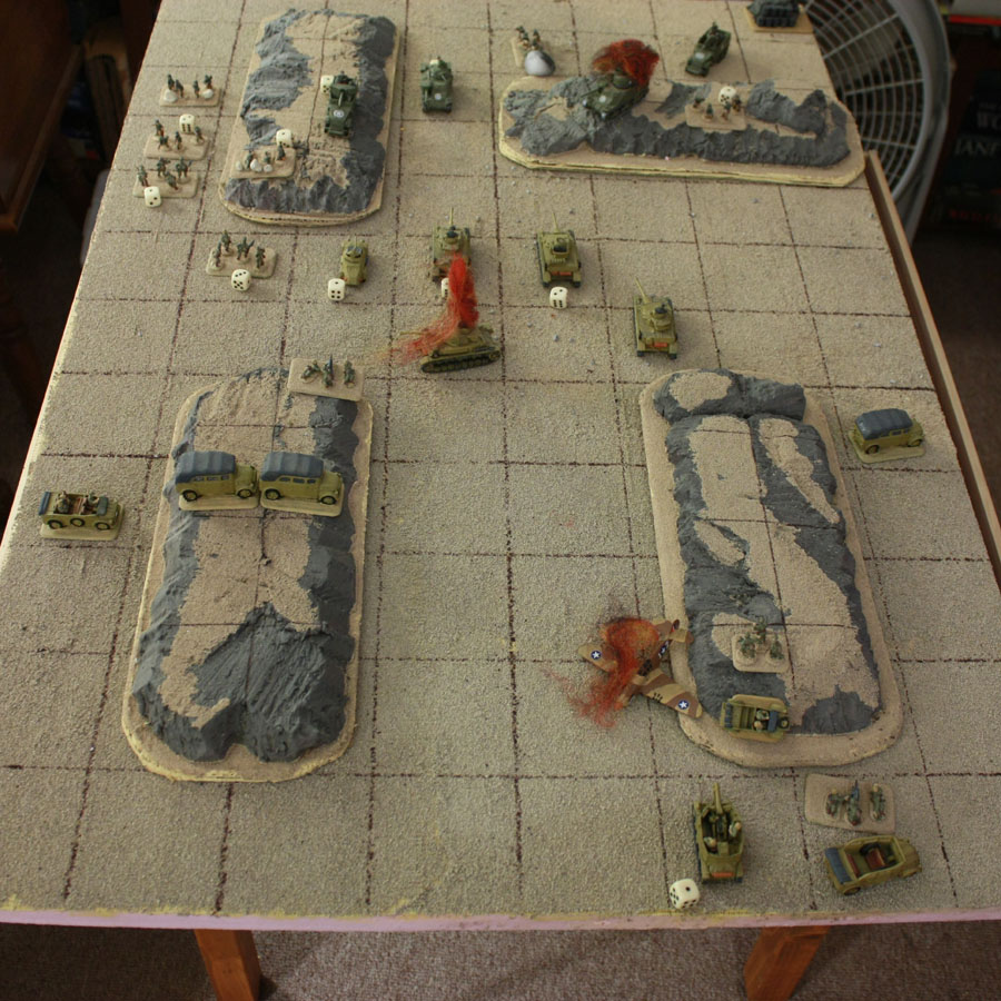 Adventures in Portable Wargaming: Kasserine Pass