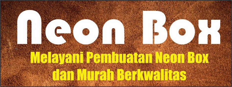 Pembuatan dan Pemasangan Neonbox Besar Kantor desa