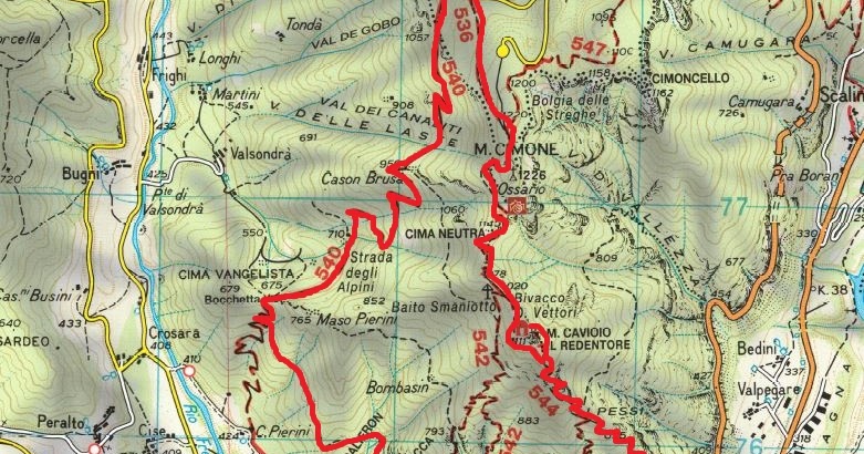 MONTE CIMONE DA ARSIERO, PASSANDO PER MONTE CAVIOJO E CIMA NEUTRA