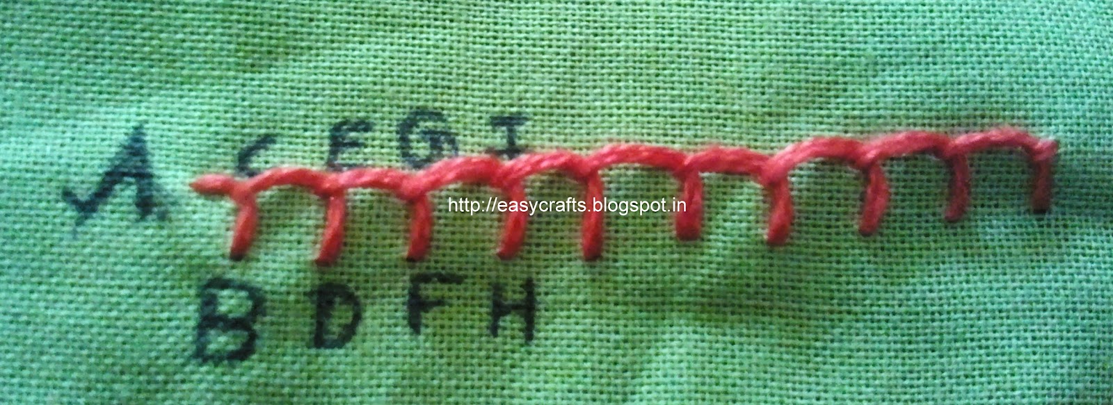 Easy Crafts - Explore your creativity: Buttonhole stitch tutorial and ...