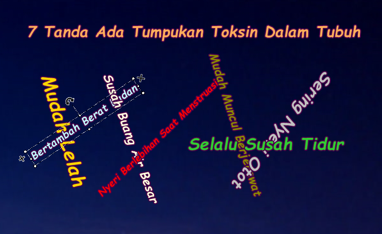 7 Tanda Ada Tumpukan Toksin Dalam Tubuh - Kerjaku Sini