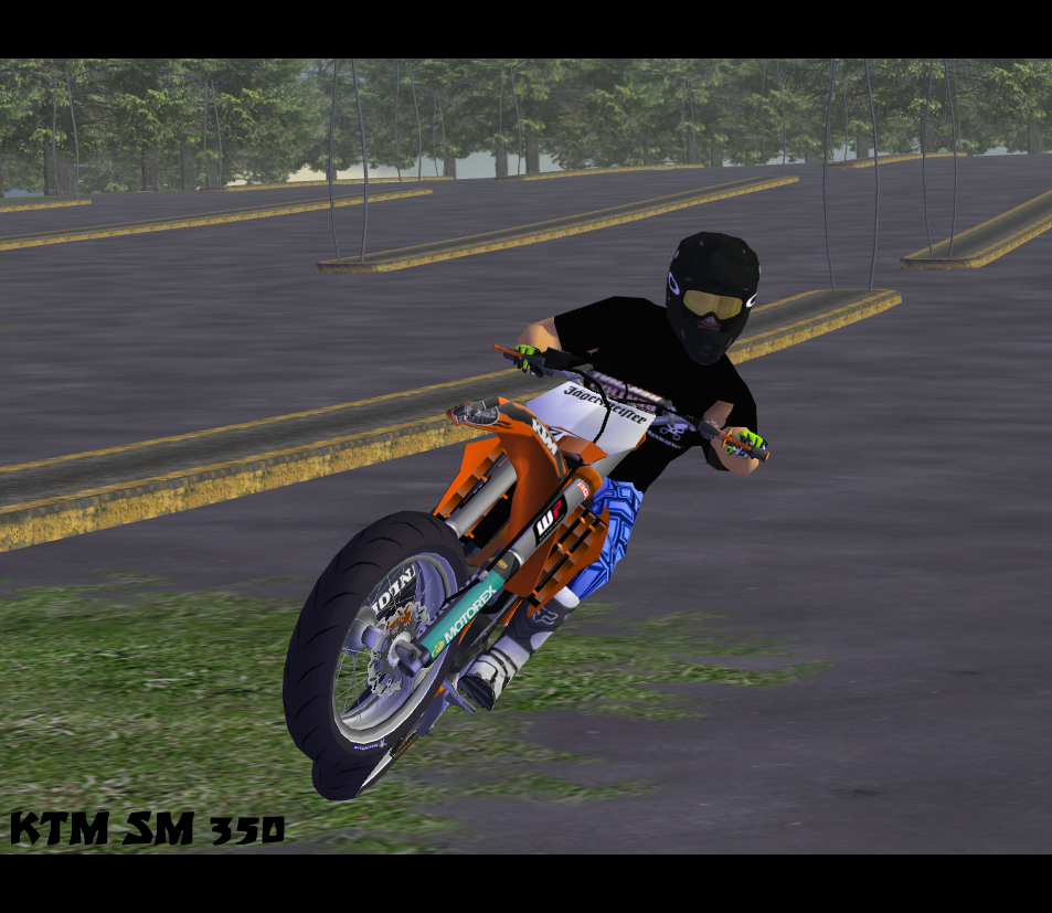 MX-Simulator mo'Tards Team: KTM SM 350 @ Hillside Parking