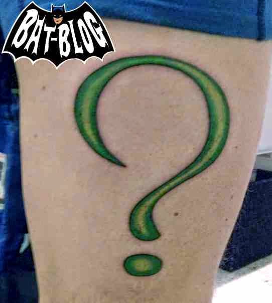 Riddler Question Mark Tattoo