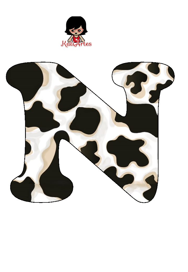 Abecedario de Piel de Vaca. Cow Leather Alphabet. - Oh my Alfabetos!