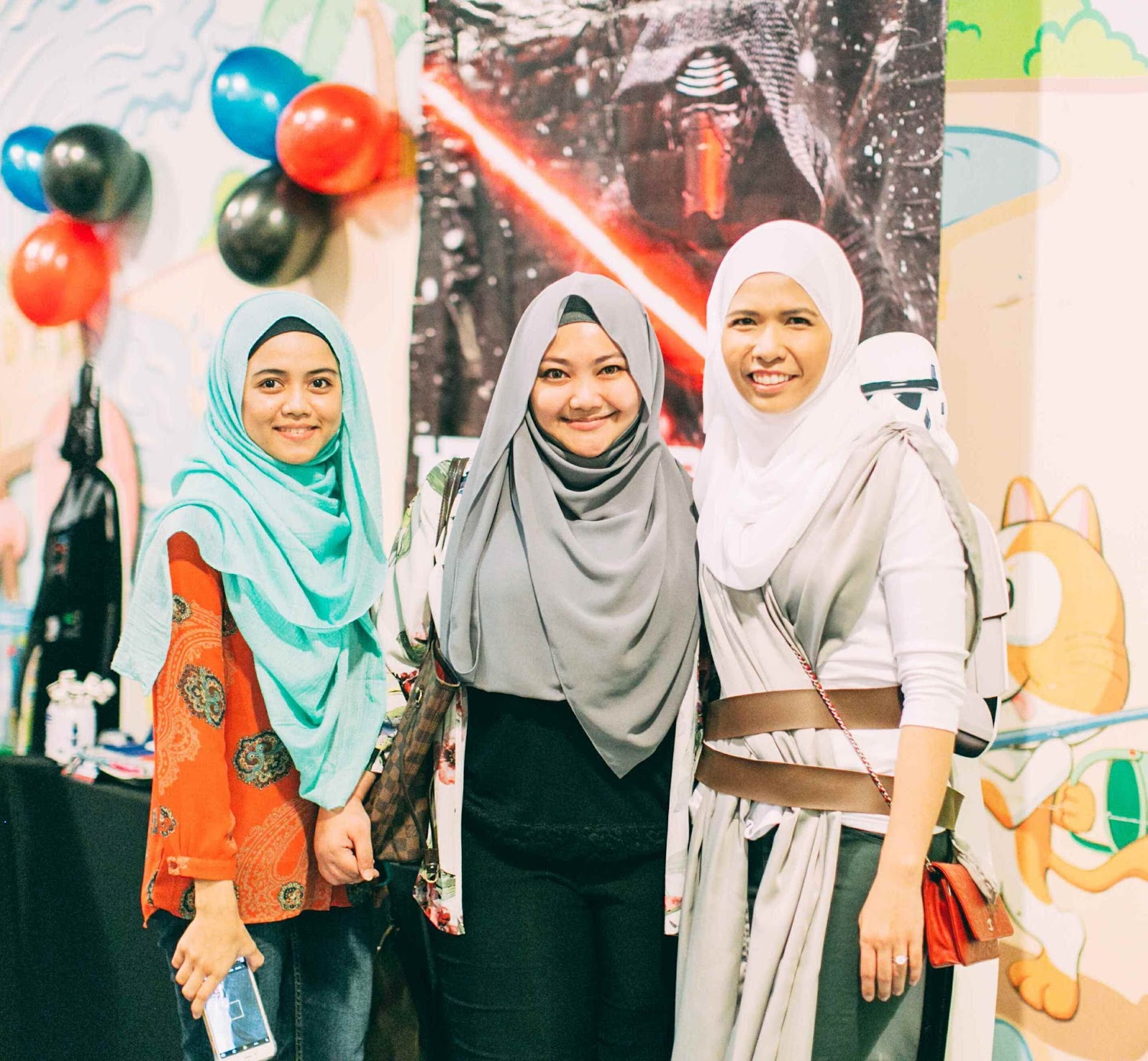 Lizzie as a Mummy: Aiden & Ian's Star Wars Birthday Party - Event Pictures