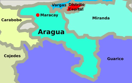 Región Central de Venezuela: Región Central de Venezuela