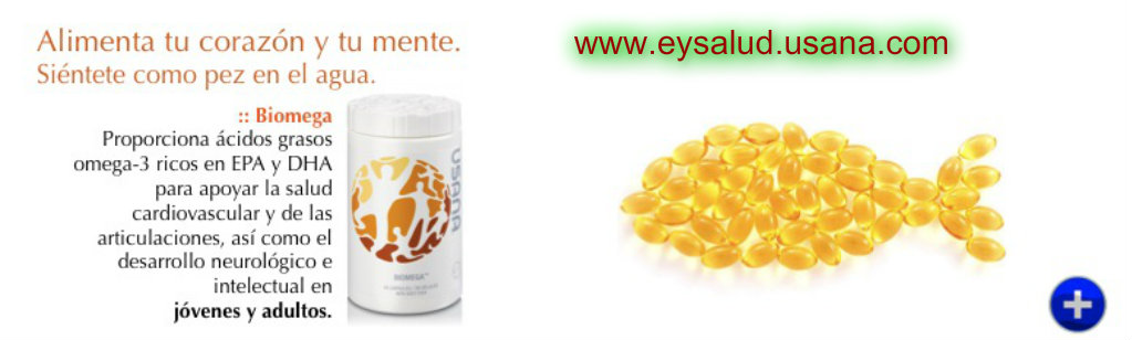 Salud, un Nuevo Estilo de Vida.: Los Beneficios del Biomega de Usana