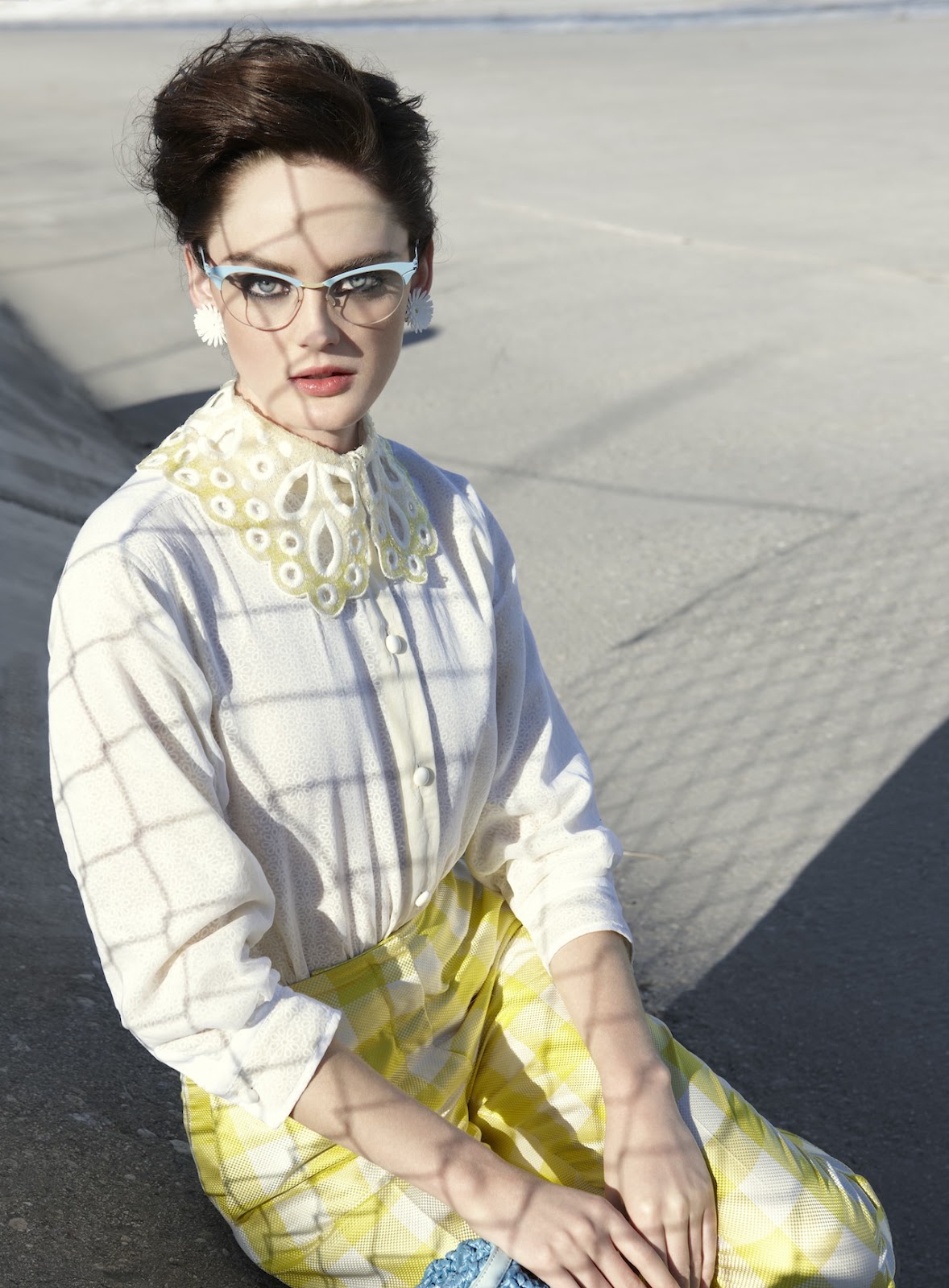 back in the fifties: lisa cant by paolo zambaldi for flair february ...