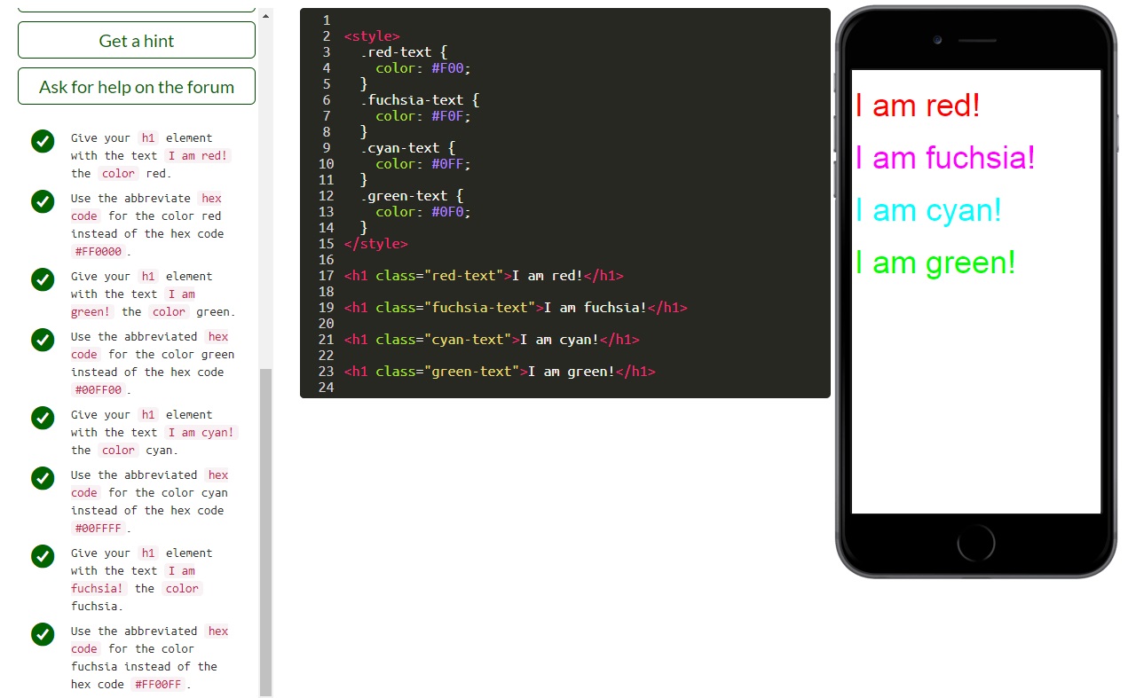 Уроци на фотошоп, GIMP, MS Office, Scratch, HTML&CSS: Използване на шестнадесетичен код в HTML ...