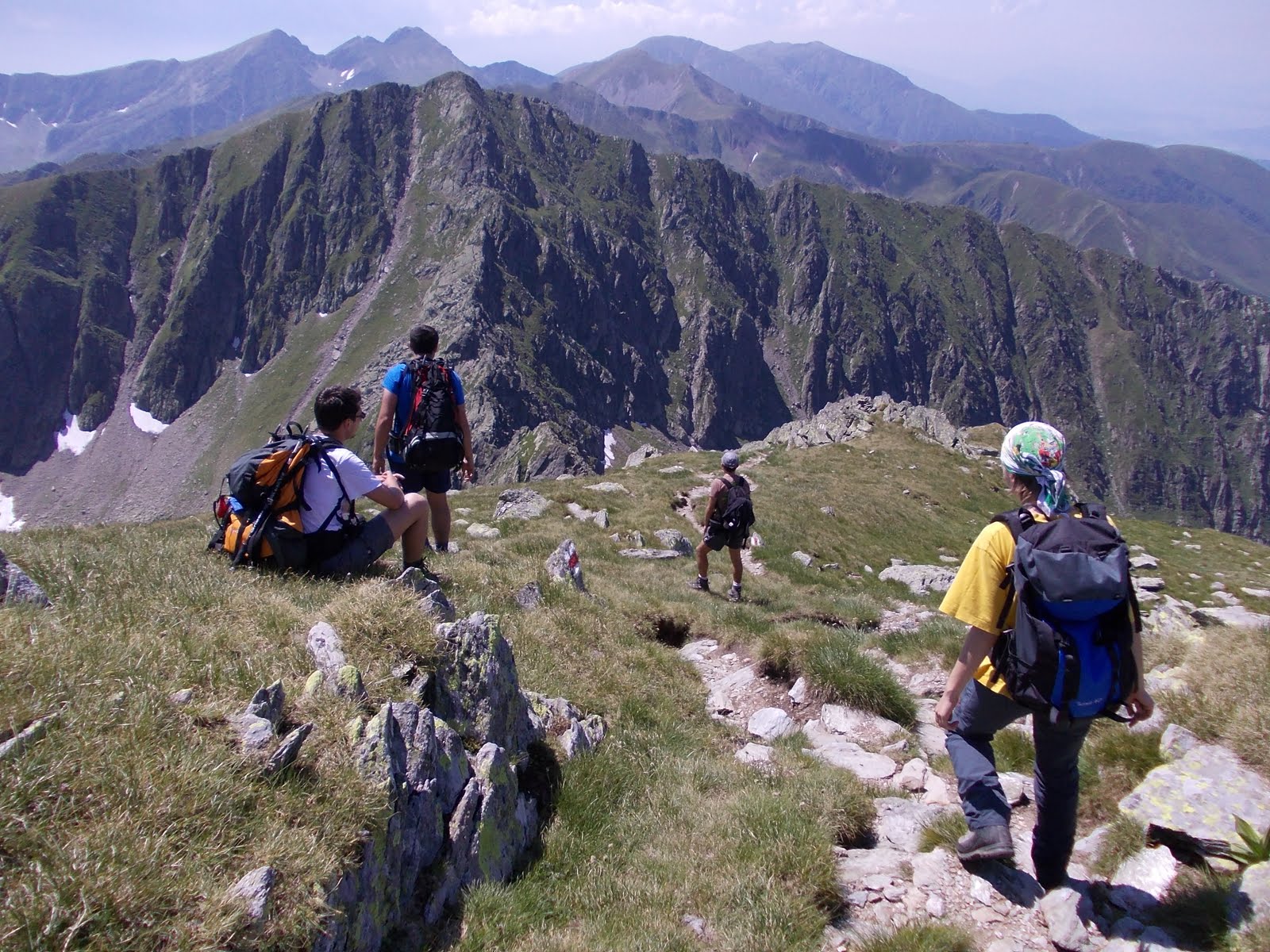 Vise pe poteci: Fagaras: Negoiu - Custura Saratii 8-10 iulie 2011