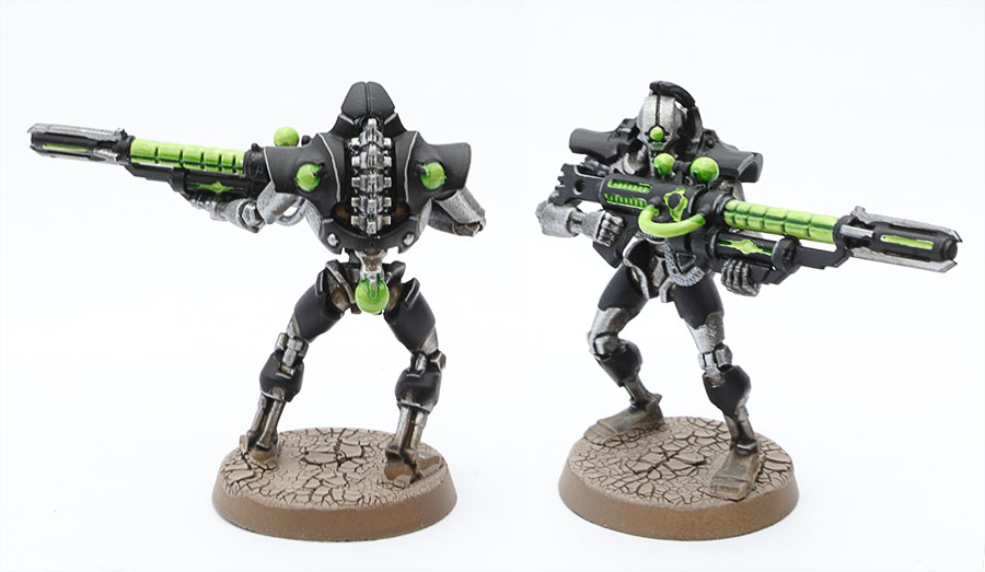 The Hammer of Wrath: SHOWCASE: Necron Deathmarks