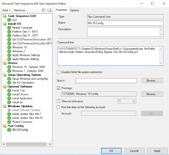 SCCM Task Sequence with GUI - How to install more then one image with a ...