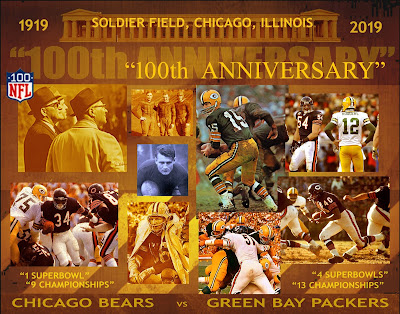 the sports art of h. edward brooks: "NFL 100th Anniversary" Greenbay ...