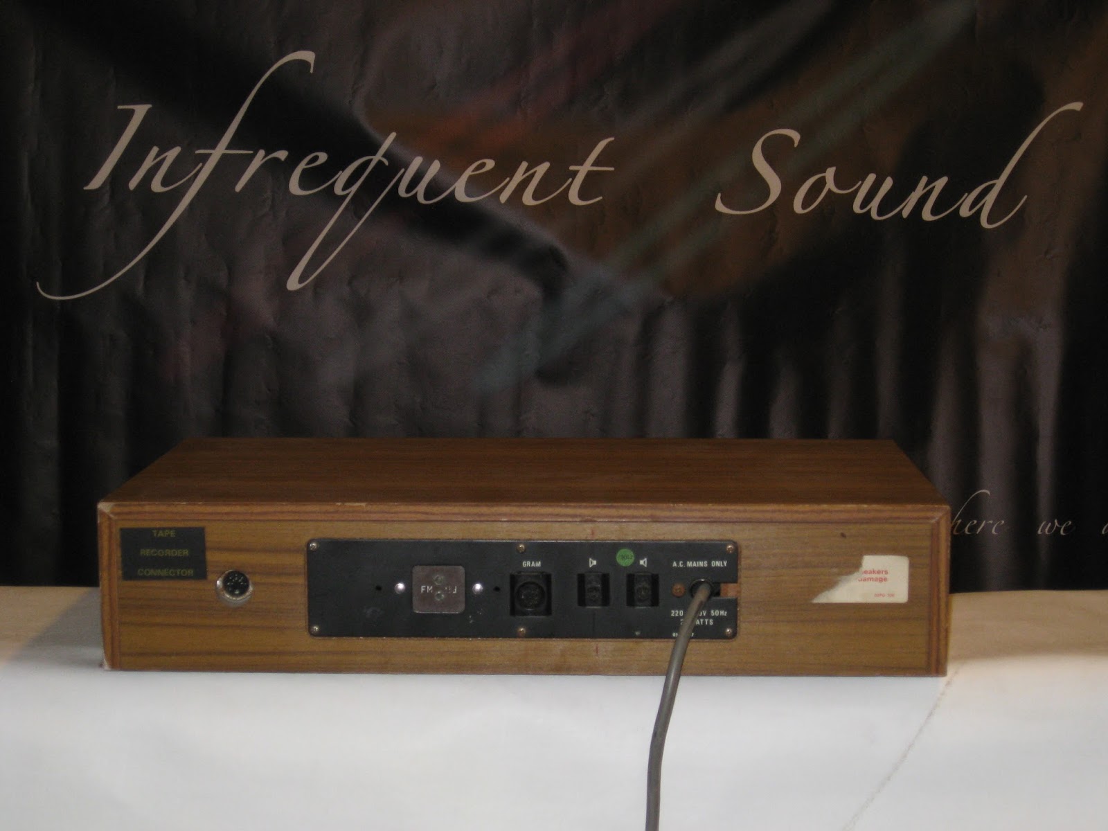 Infrequent Sound [sex.tex] technology: Marconi Marconiphone Unit 4 ...