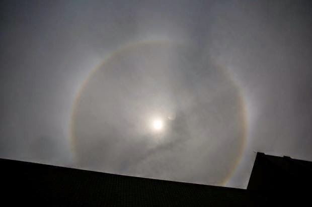 Conexão Direta: Halo ao redor do sol chama a atenção em Santa Catarina ...