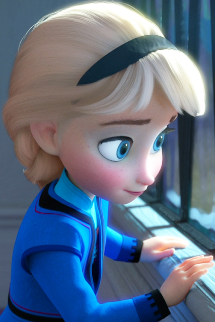 A Focus on the Cute: Disney Mini Animator Elsa review