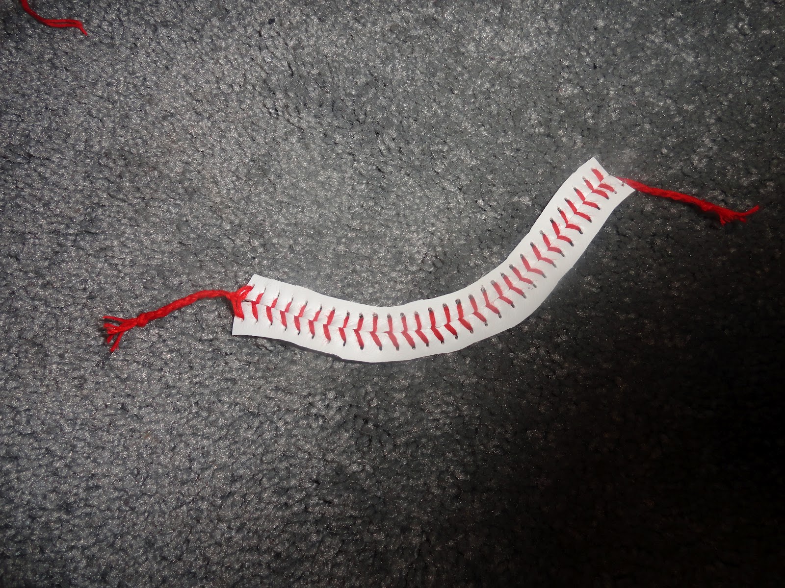 Enlightened Emily: Baseball String Bracelet