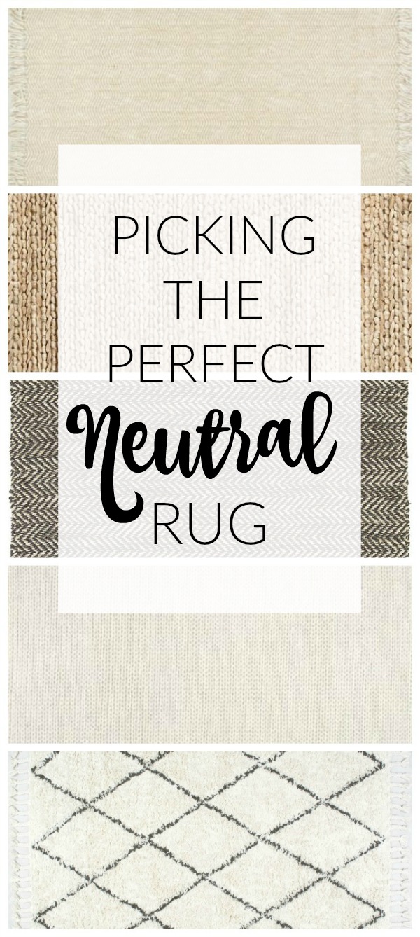 Five Friday Finds- Neutral and Affordable Area Rugs | Little House of ...