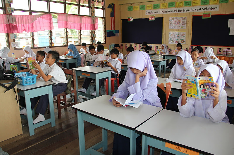 SK. Tungku Community: Program membaca 1 Malaysia