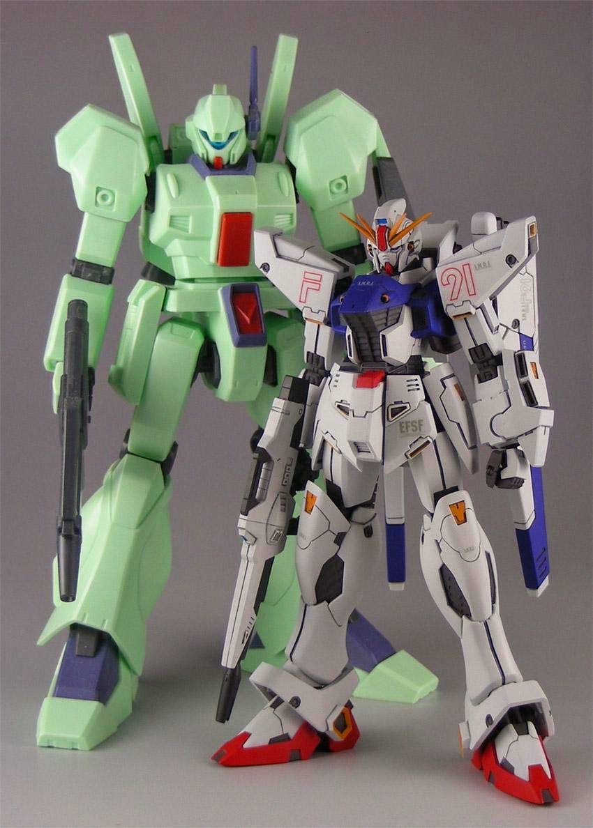 GUNDAM GUY: RC Berg & studio RECKLESS: 1/144 F91 Gundam Mass Production ...