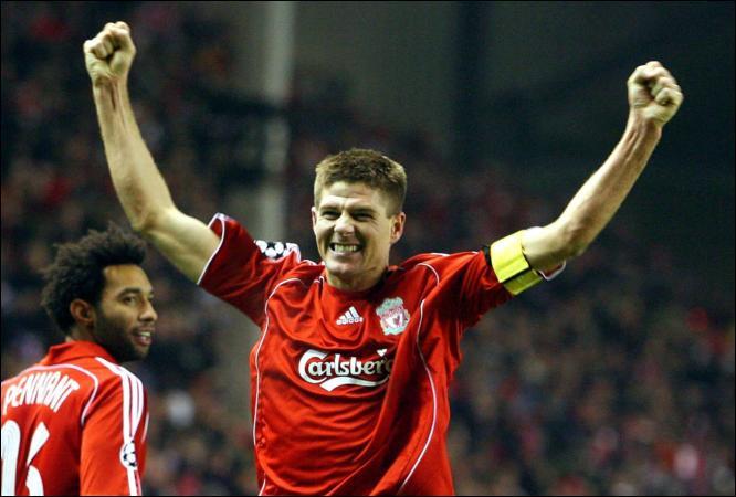 Cool Sports Players Test: Steven Gerard Wallpapers