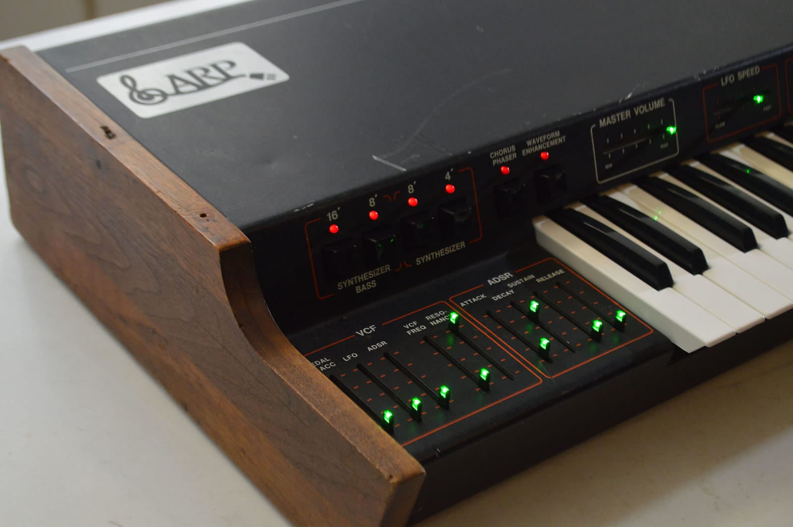 MATRIXSYNTH: Vintage ARP Omni 1 Keyboard Synthesizer Overhauled with ...