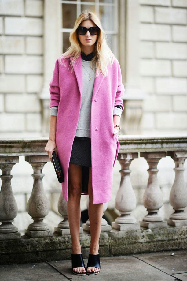 Casaco rosa: desejando já! - Garotas Modernas