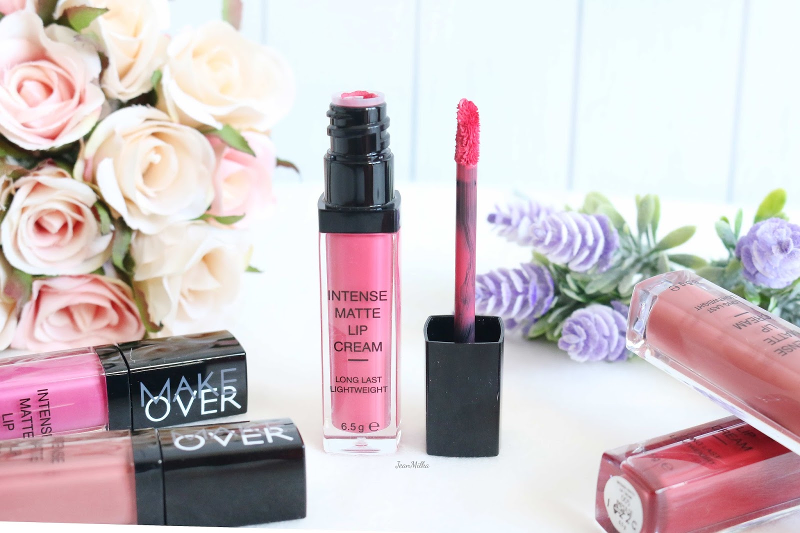 Make Over Intense Matte Lip Cream Review & Swatches | Video | Jean Milka