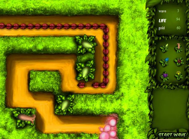 Tower Defence: Plants Hate Insect