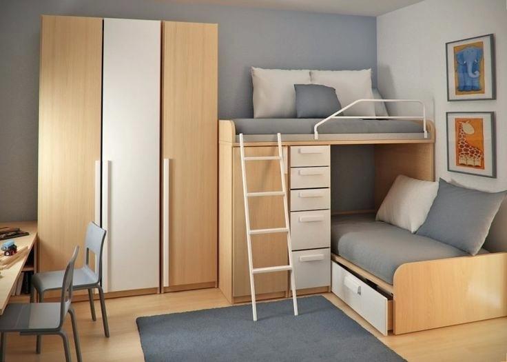 60 Desain Kamar Tidur dengan Lemari untuk Kamar Sempit - Rumahku Unik