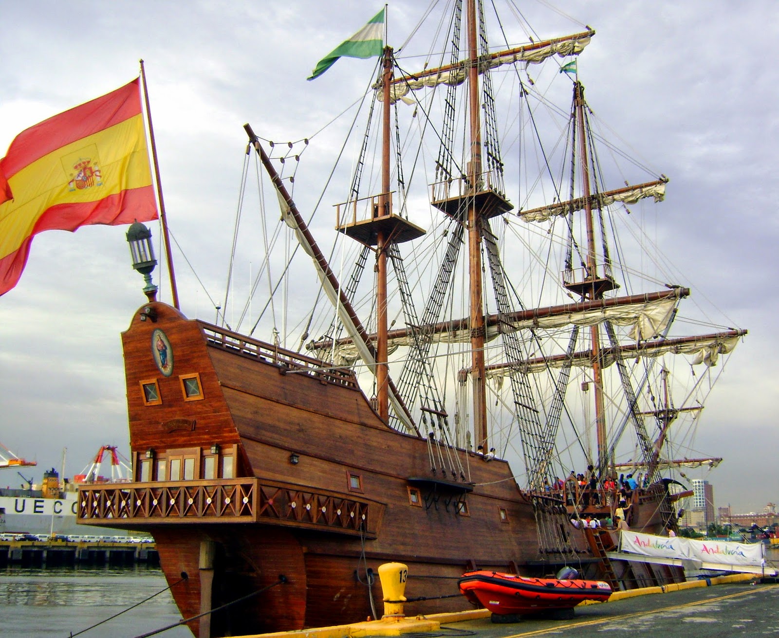 Kosas Kuriosas: El Galeón Andalucía
