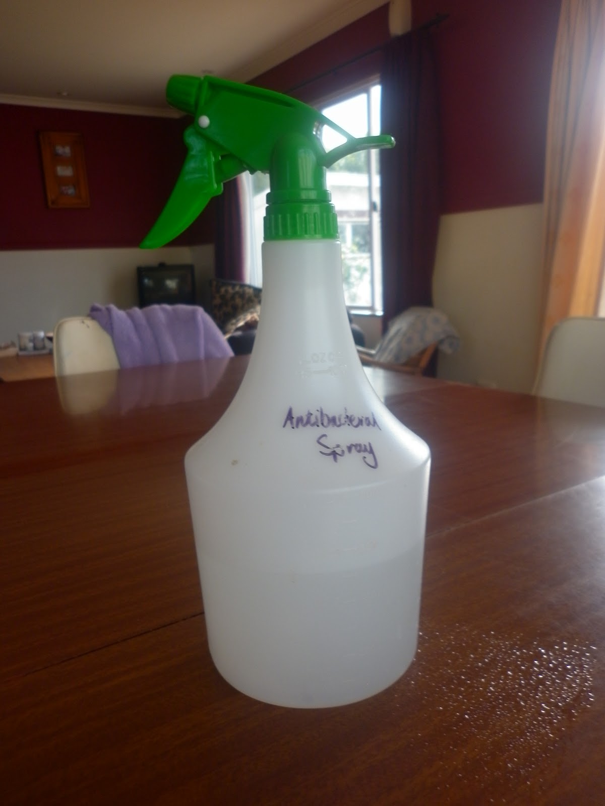Twinkle and Bean: D.I.Y antibacterial home spray
