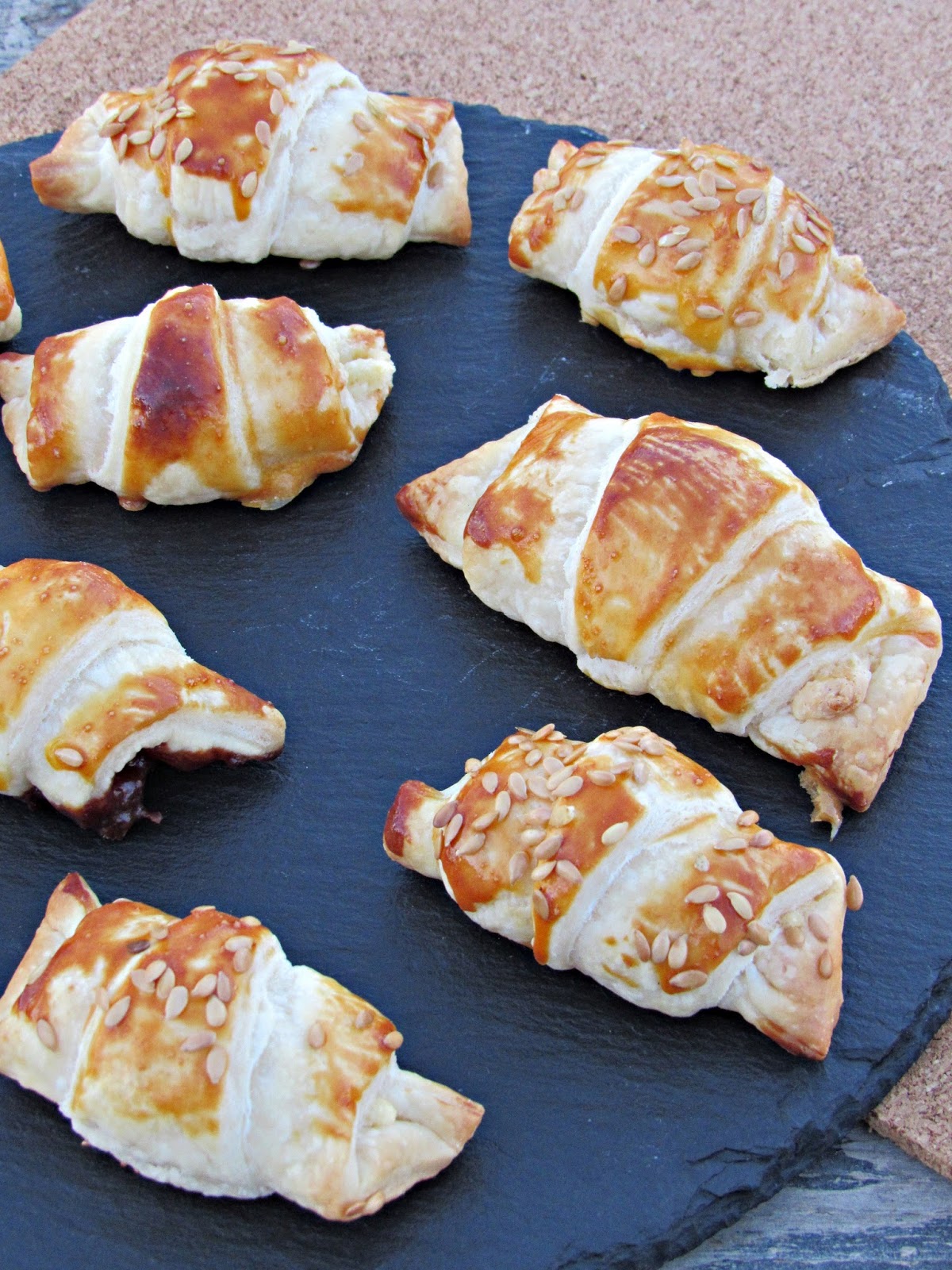 De aprendiz a chef: Mini folhados de chocolate branco e chocolate Toblerone