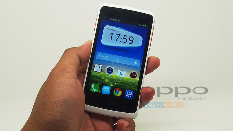 OPPO Find Muse R821, Enrty level yang cantik - Nikondroid