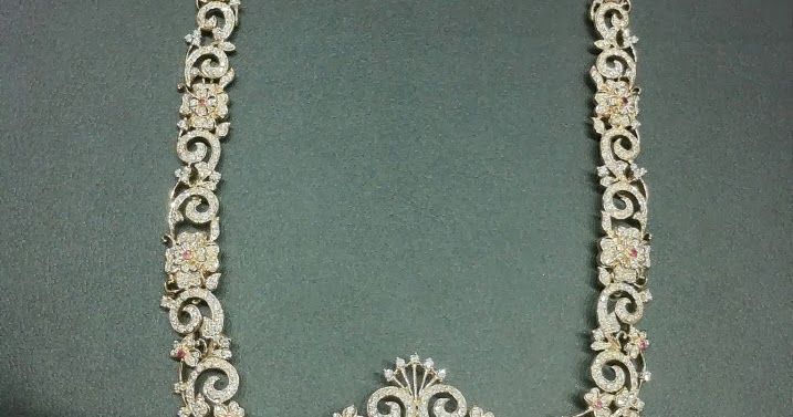 Stunning Diamond Haar | Latest Gold Jewellery Designs