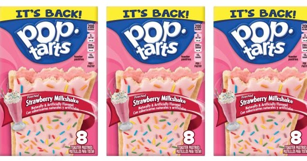 Kellogg's Brings Back Strawberry Milkshake Pop-Tarts