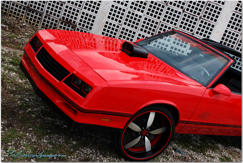 Solomon Lunger Photography: 1987 Monte Carlo SS - 24" Forgiato Ito - Runnin
