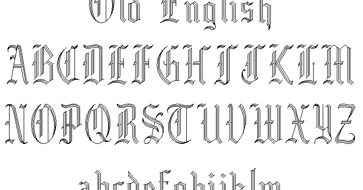 AD's English Literature : Principal Features of Old English Language