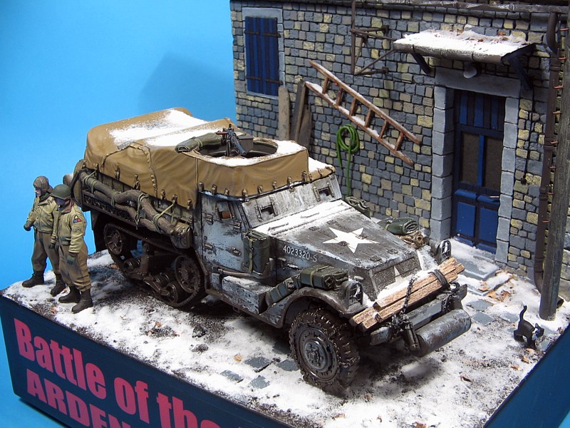 coldemons: Winter halftrack, Battle of the Bulge