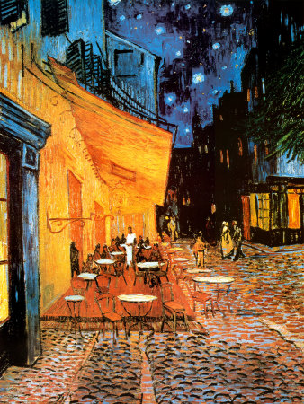 MUÑAGORRI - 6. maila: VINCENT VAN GOGH OUTDOOR CAFE 1888