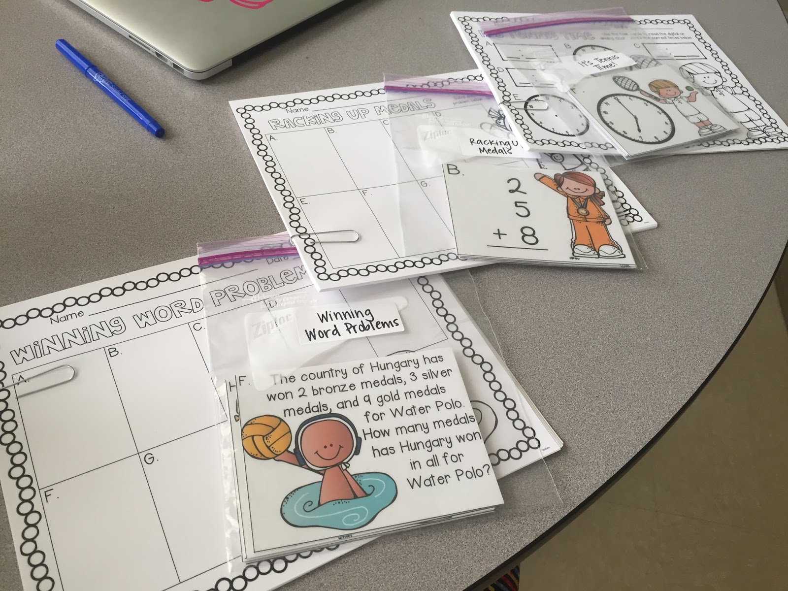 Going Strong in 2nd Grade: All About my Math Block!