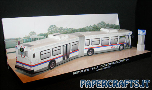 Ninjatoes' papercraft weblog: Papercraft Orange County Transport Agency ...
