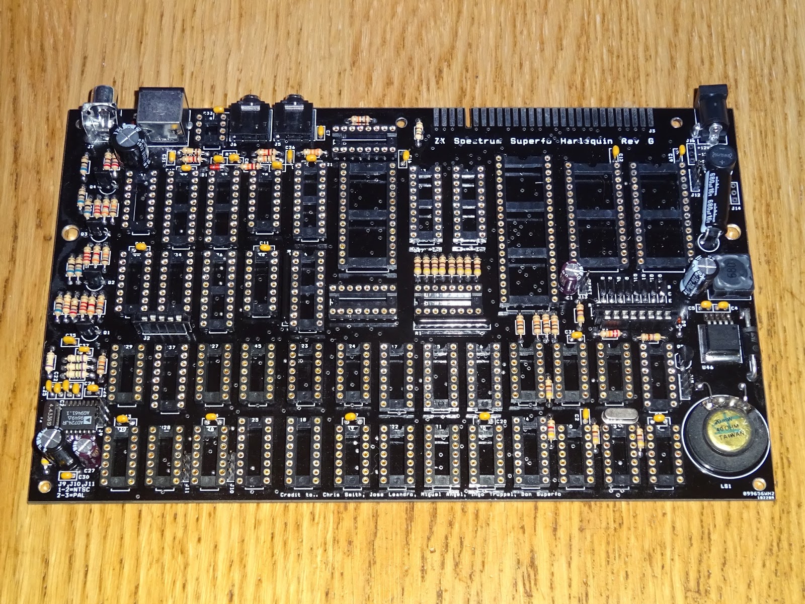 Tynemouth Software: Building a Harlequin ZX Spectrum Clone
