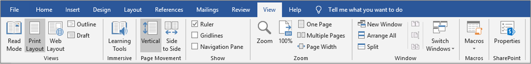 Fungsi-fungsi menu pada Microsoft Word