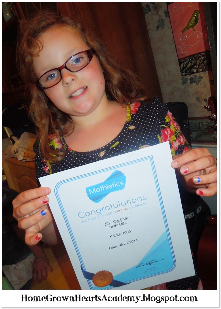 Home Grown Hearts Academy Homeschool Blog: 3P Learning ~ Mathletics ~ Review