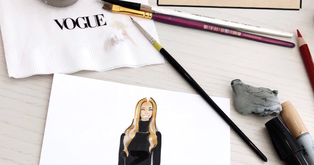 Fabulous Doodles Fashion Illustration blog by Brooke Hagel: Live ...