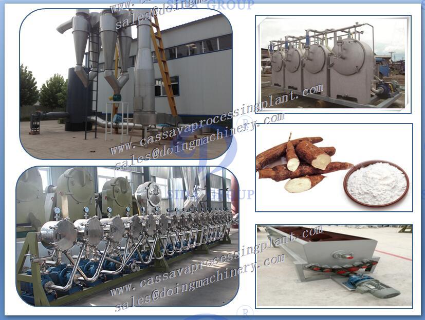 How to process cassava into flour?