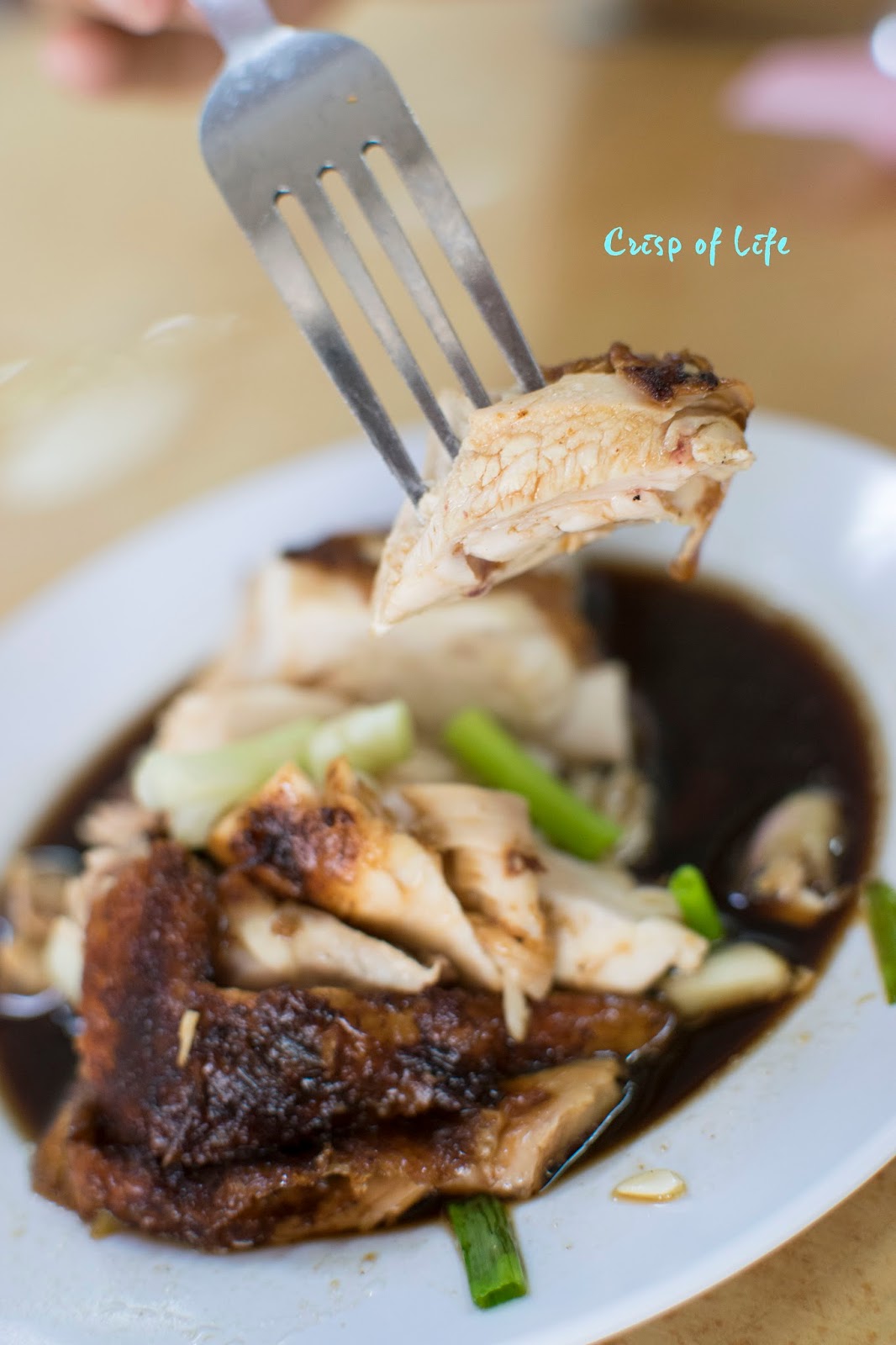 Hainan Chicken Rice @ Goh Thew Chik Cafe, Chulia Street, Penang - Crisp ...